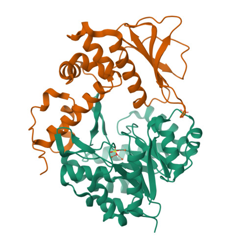 RCSB PDB - 7TCR: Methanobactin biosynthetic protein complex of MbnB and ...