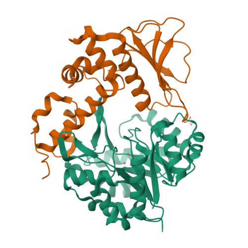 RCSB PDB - 7TCU: Methanobactin biosynthetic protein complex of MbnB and ...