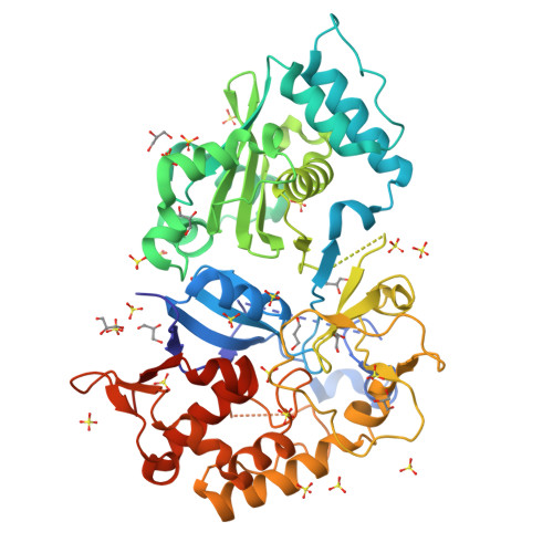 RCSB PDB - 7TIF: 2.85 Angstroem crystal structure of Arginyltransferase ...