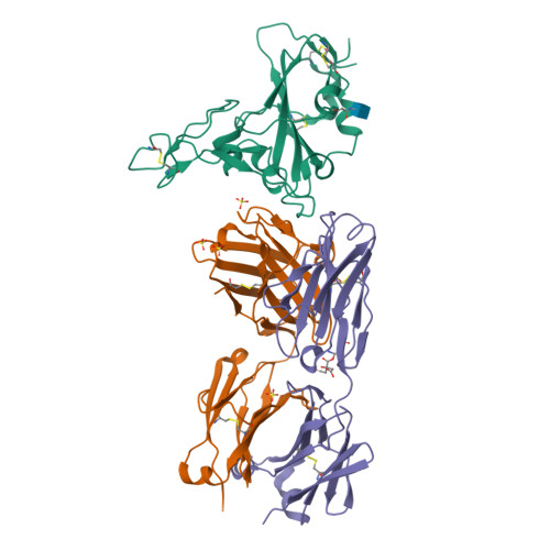 RCSB PDB - 7U2D: Crystal structure of SARS-CoV-2 receptor binding domain in complex with ...