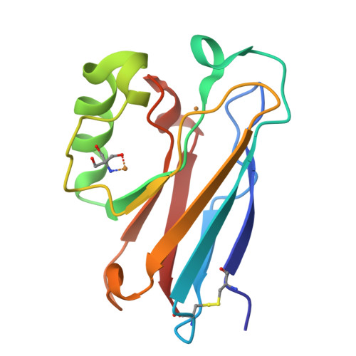 RCSB PDB - 7U2F: G116F Pseudomonas aeruginosa azurin