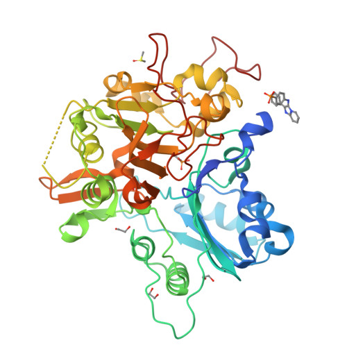 RCSB PDB - 7UFZ: Crystal structure of TDP1 complexed with compound XZ768