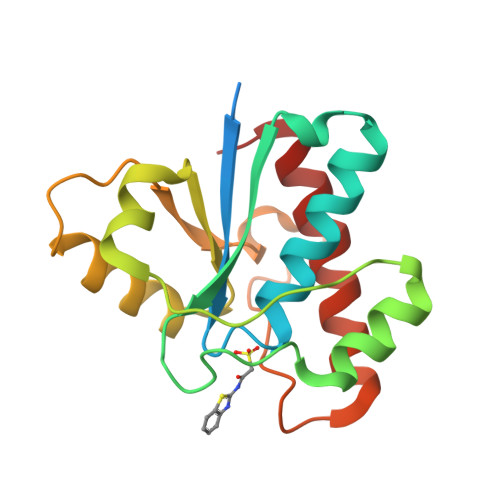 RCSB PDB - 7UW6: The co-crystal structure of low molecular weight ...