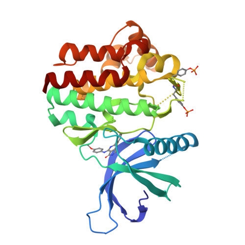 RCSB PDB - 7UYS: Crystal structure of TYK2 kinase domain in complex ...