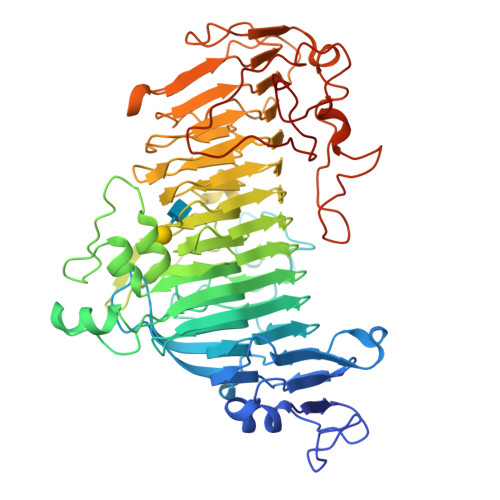 RCSB PDB - 7V6I: Crystal structure of lacto-N-biosidase BsaX from ...