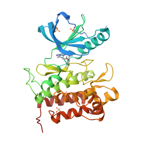RCSB PDB - 7VKN: Crystal structure of TrkA (G595R) kinase with ...