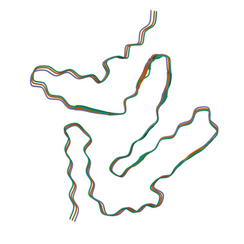 RCSB PDB - 7VQQ: Cryo-EM structure of amyloid fibril formed by FUS low ...