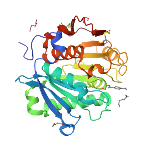 RCSB PDB - 7VVE: Complex structure of a leaf-branch compost cutinase ...