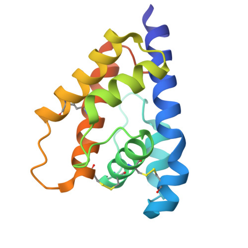 RCSB PDB - 7VW8: Helicoverpa armigera pheromone-binding protein PBP1 at ...