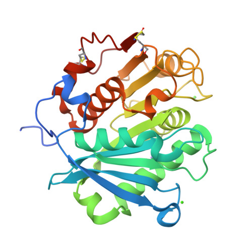 RCSB PDB - 7W45: Complex structure of a leaf-branch compost cutinase ...