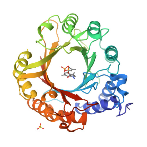 RCSB PDB - 7W8X: DMSPP- and 6-Me-Trp-bound dimethylallyl tryptophan ...
