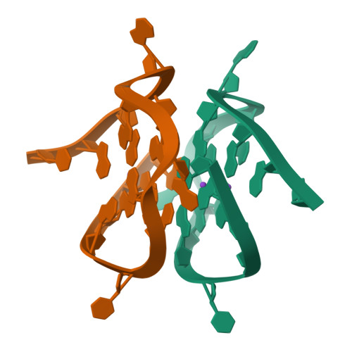 RCSB PDB - 7XDH: Crystal structure of a dimeric interlocked parallel G ...