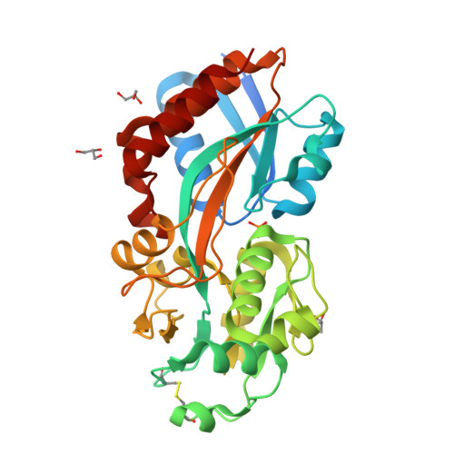 RCSB PDB - 7XG7: Crystal structure of PstS protein from cyanophage Syn19