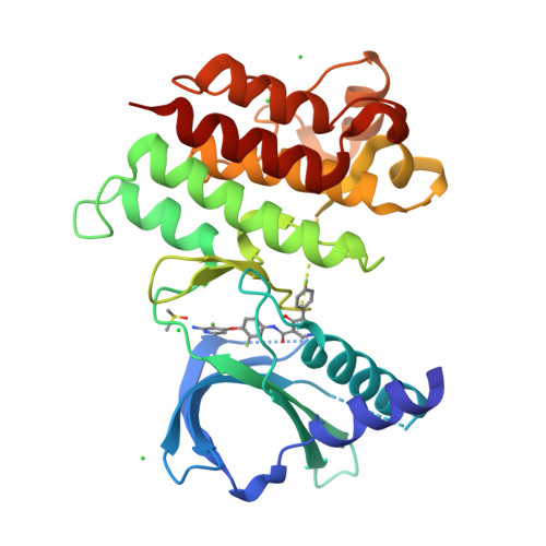 RCSB PDB - 7XHY: Crystal structure of MerTK Kinase domain with BMS794833