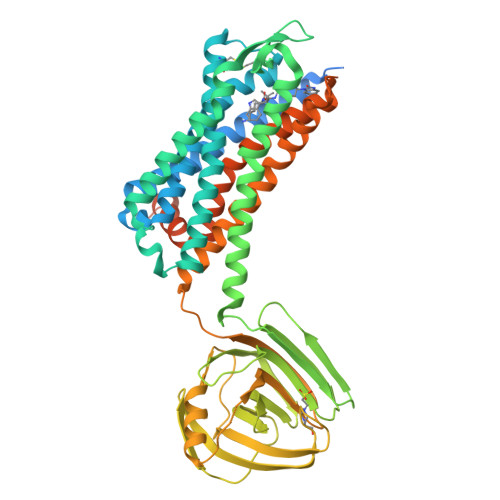 RCSB PDB - 7XN9: Crystal structure of SSTR2 and L-054,522 complex