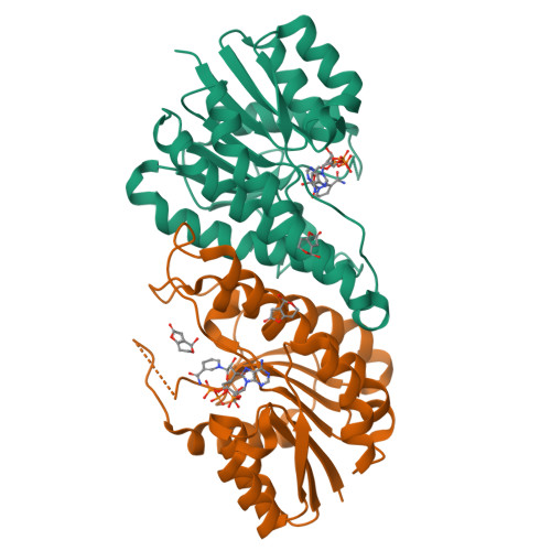 RCSB PDB - 7XWK: structure of patulin-detoxifying enzyme Y155F with ...