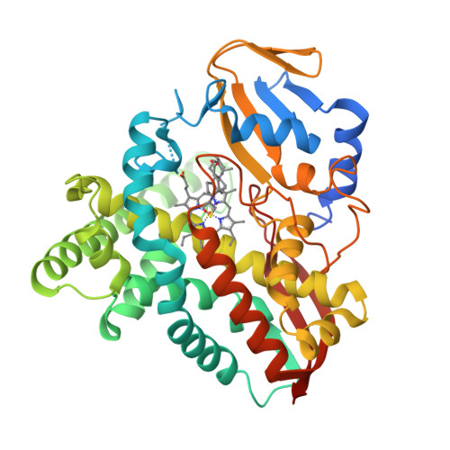 RCSB PDB - 7Y98: Crystal structure of CYP109B4 from Bacillus Sonorensis ...
