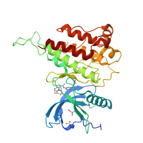 RCSB PDB - 7YC1: Crystal structure of FGFR4 kinase domain with 10d
