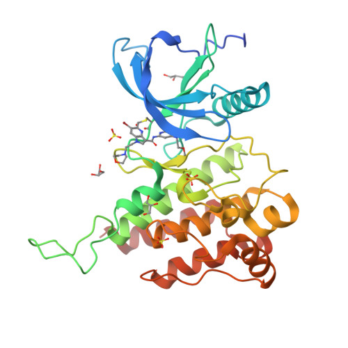 RCSB PDB - 7YC3: Crystal structure of FGFR4 kinase domain with 10t