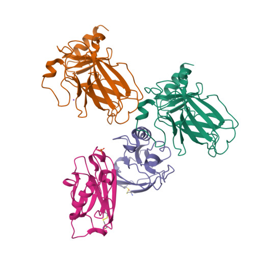 RCSB PDB - 7YGI: Crystal structure of p53 DBD domain in complex with azurin