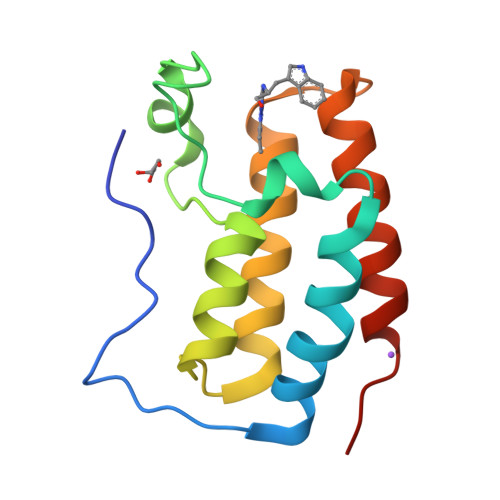 RCSB PDB - 7YMG: Crystal structure of BRD4 bromodomain 1 (BD1) in ...