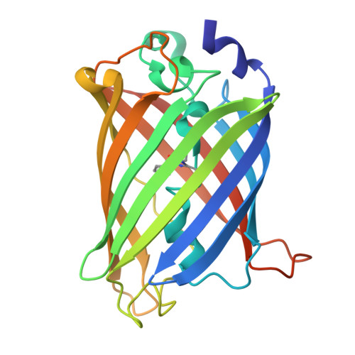RCSB PDB - 7YV5: genetically encoded pH sensor Lime at pH6