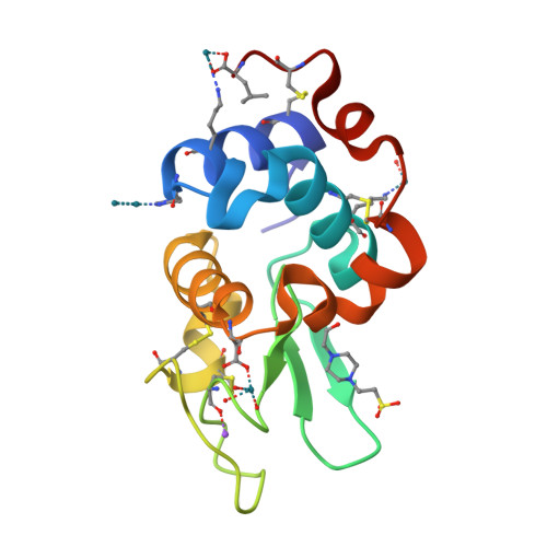 RCSB PDB - 7Z6J: X-ray structure of the adduct obtained upon reaction ...