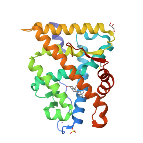 RCSB PDB - 7ZU1: Crystal structure of mutant AR-LBD (V758A) bound to ...