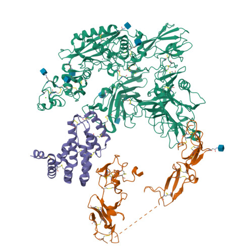 RCSB PDB - 8A7D: Partial dimer complex of PAPP-A and its inhibitor STC2