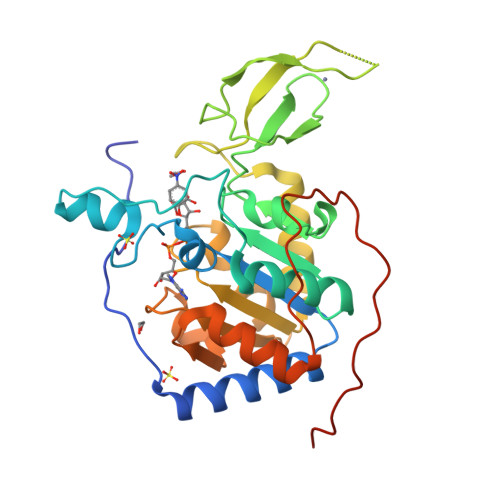 RCSB PDB - 8AKB: Human Sirt6 in complex with ADP-ribose and fragment 4 ...