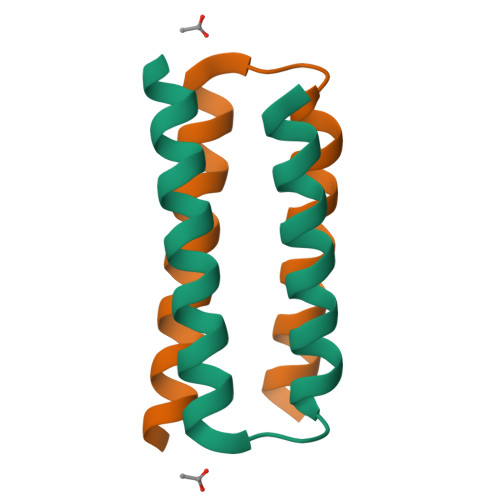 RCSB PDB - 8BCS: X-ray crystal structure of a de novo designed helix ...