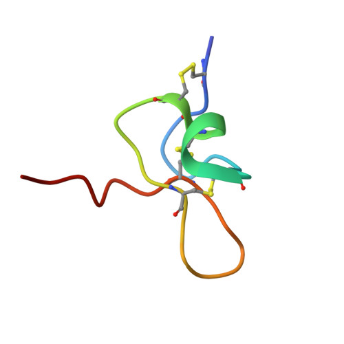 RCSB PDB - 8CJS: JzTx-34 toxin peptide W31A mutant