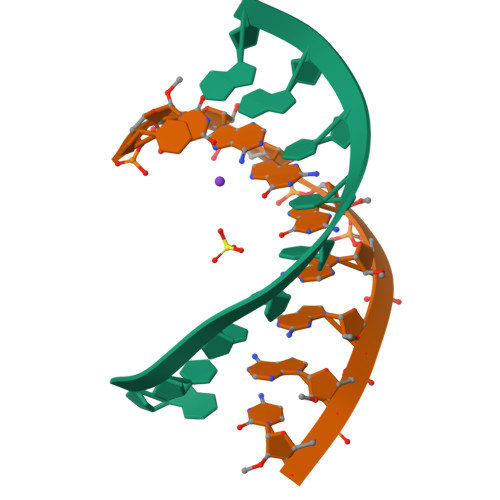 RCSB PDB - 8CLM: 1.80 A crystal structure of RNA/2'-O-methyl-RNA ...