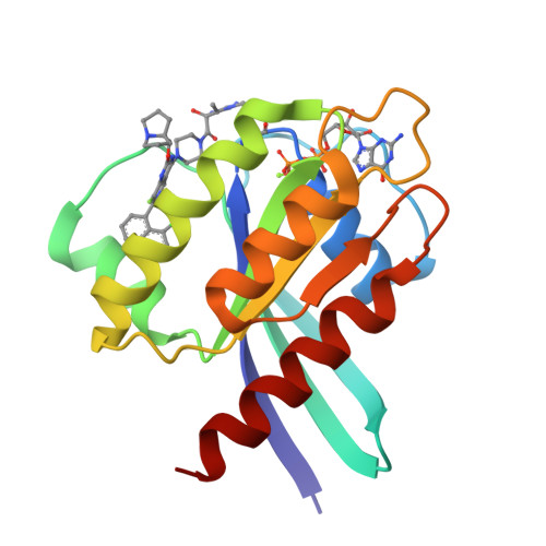 RCSB PDB - 8CX5: Crystal Structure of small molecule alpha,beta ...
