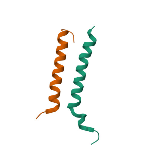 RCSB PDB - 8DDD: Intramembrane recognition between transmembrane ...