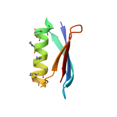 RCSB PDB - 8DIJ: NMR Structure of Streptococcal Protein GB1 Backbone ...