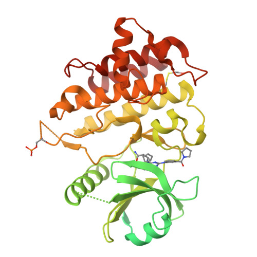 RCSB PDB - 8DKS: IRAK4 IN COMPLEX WITH COMPOUND #3