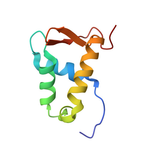 RCSB PDB - 8E4V: Solution structure of the WH domain of MORF