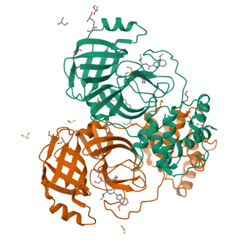RCSB PDB - 8E7C: Crystal Structure of Porcine Deltacoronavirus (HKU-15 ...