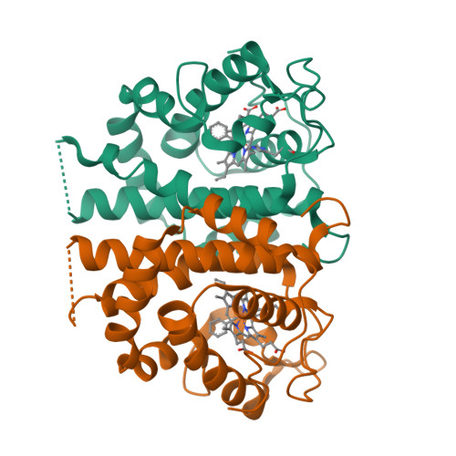 RCSB PDB - 8EUN: MicroED structure of an Aeropyrum pernix protoglobin ...