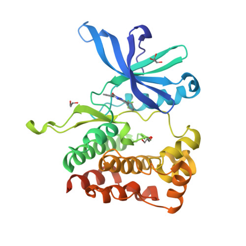 RCSB PDB - 8EX2: Crystal structure of JAK2 JH2 (pseudokinase domain) in ...