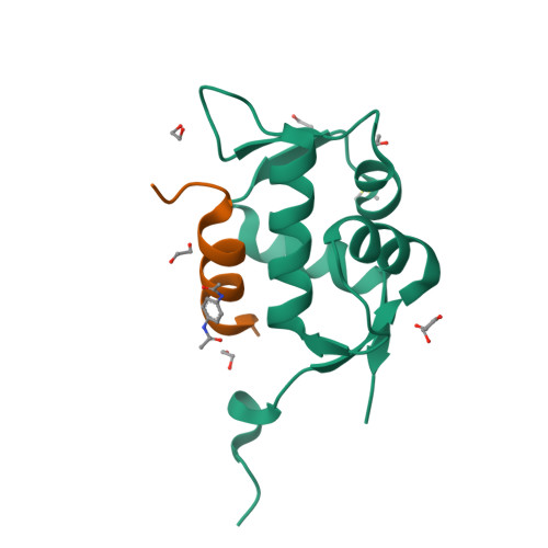 RCSB PDB - 8F13: Structure of the MDM2 P53 binding domain in complex ...