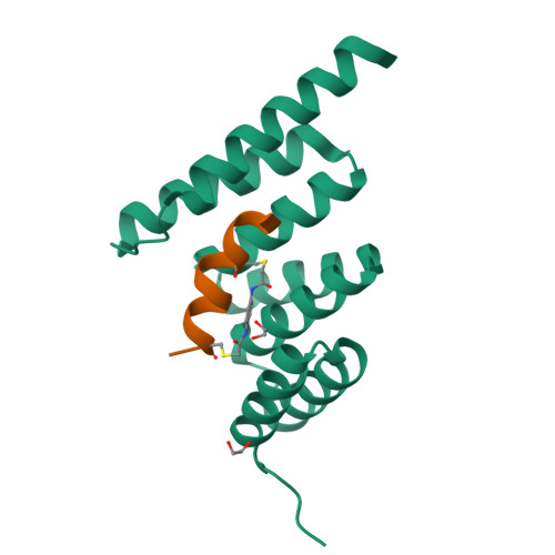 RCSB PDB - 8F15: Structure of the STUB1 TPR domain in complex with H202 ...
