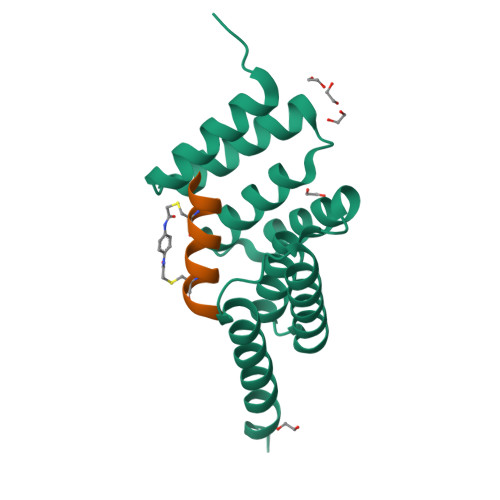 RCSB PDB - 8F16: Structure of the STUB1 TPR domain in complex with H203 ...