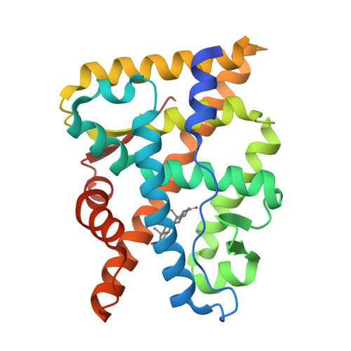 RCSB PDB - 8FGY: Crystal structure of mutant Androgen Receptor ligand ...