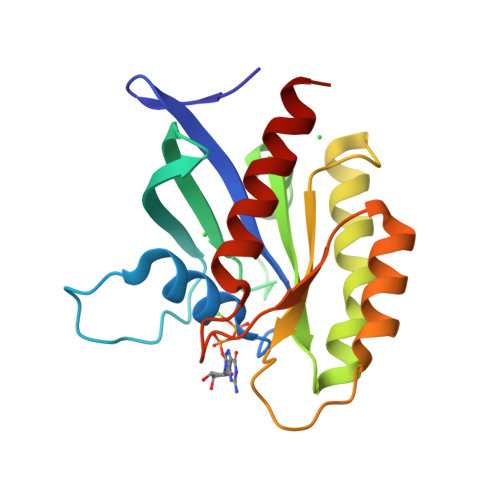RCSB PDB - 8FMK: Crystal structure of human KRAS with extended switch I ...