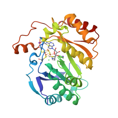 RCSB PDB - 8FSI: The structure of a crystallizable variant of E. coli ...