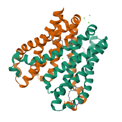 RCSB PDB - 8H5E: Crystal structure of the MgtE TM domain in complex ...