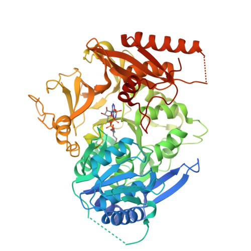 RCSB PDB - 8HDF: Full length crystal structure of mycobacterium ...