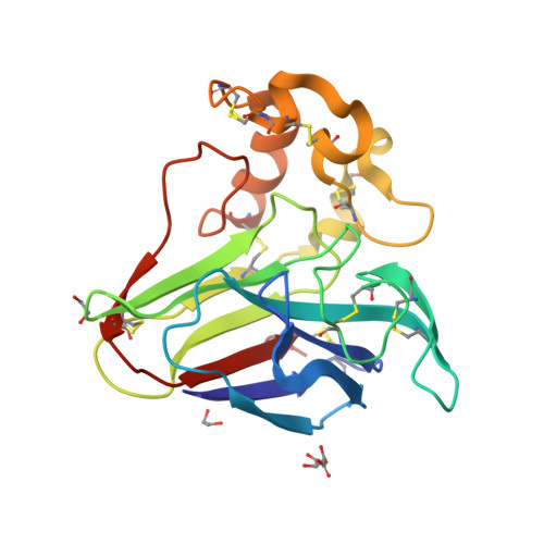 RCSB PDB - 8HVF: Crystal structure of Thaumatin (100 ms)